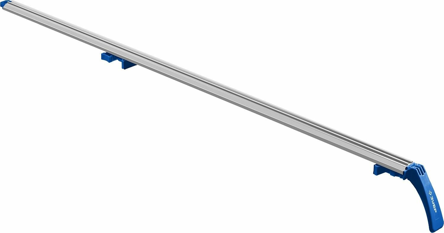 Шина направляющая ЗУБР УЗН-90, 900 мм, Профессионал, крепление струбцинами, вес 2 кг