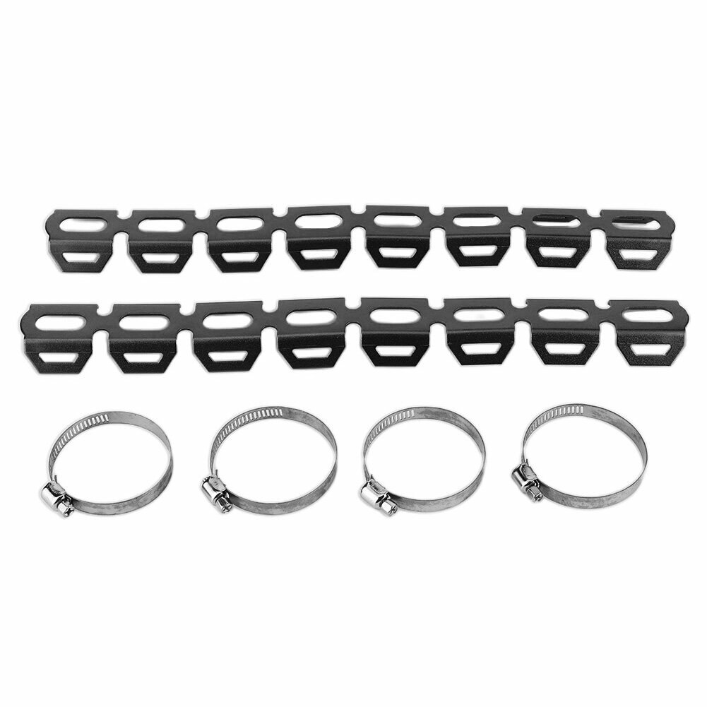 Exhaust Muffler Pipe Heat Shield AntiScalding Cover Fit for R1200GS F800GS F700GS F650GS(Black )