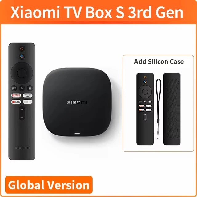 Xiaomi TV Box S 3-го поколения 32ГБ Google TV
