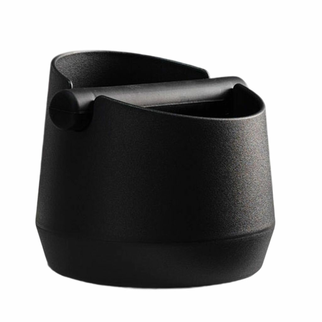 Контейнер для кофейной гущи с резиновым основанием, большая емкость 800 мл, ABS и резина, идеально подходит для домашнего использования, Черный