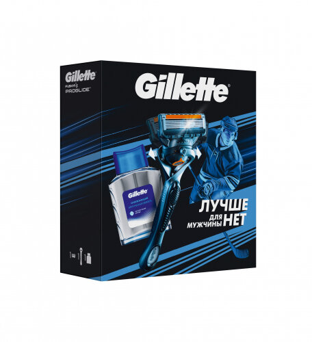 Подарочный набор Gillette ProGlide Fusion5 (бритва + лосьон после бритья Освеж,50 мл)