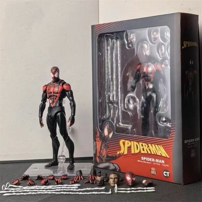 CT Factory Ultimate Miles Человек-паук mafex092 Версия комикса "Маленький черный паук Моралес", 15 см