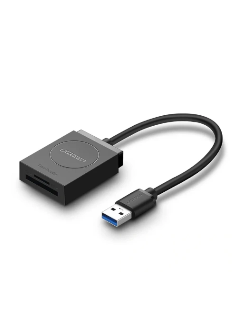 Картридер UGREEN CR127, USB 3.0, внешний, для карт microSD/Trans Flash