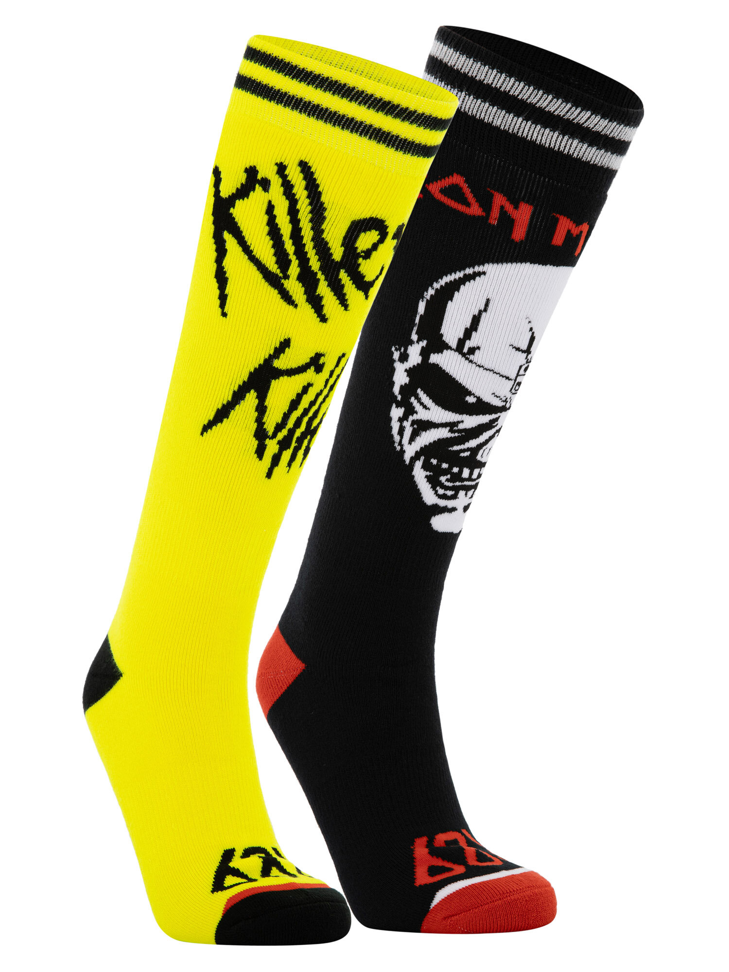 Носки 686 Iron Maiden 2 Pack Assorted (INT: L-XL)