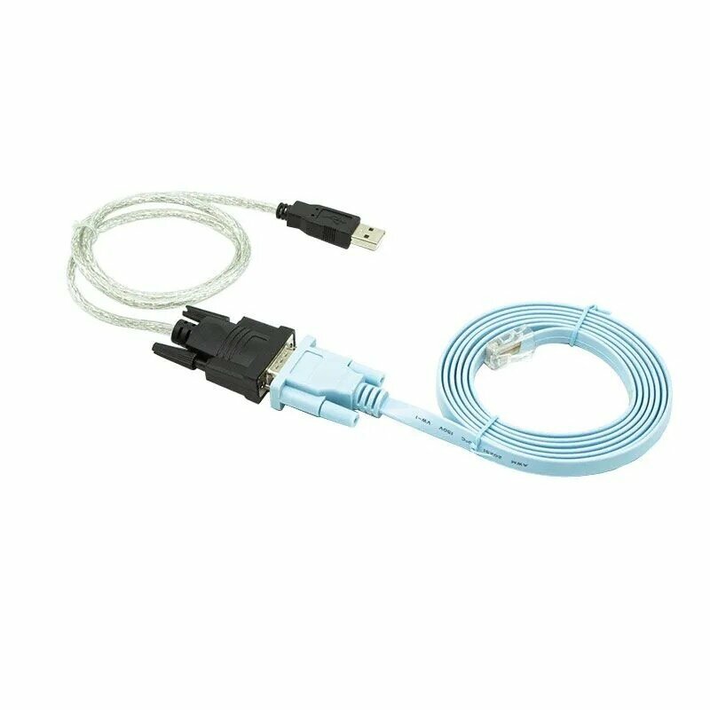 Кабель-адаптер последовательного порта USB-RS232 2.0, высокоскоростная передача данных, совместимость с Windows MacLinux