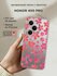 Чехол на Honor 400 Pro / Хонор 400 Про с принтом "Росыпь ярких цветов", прозрачн...