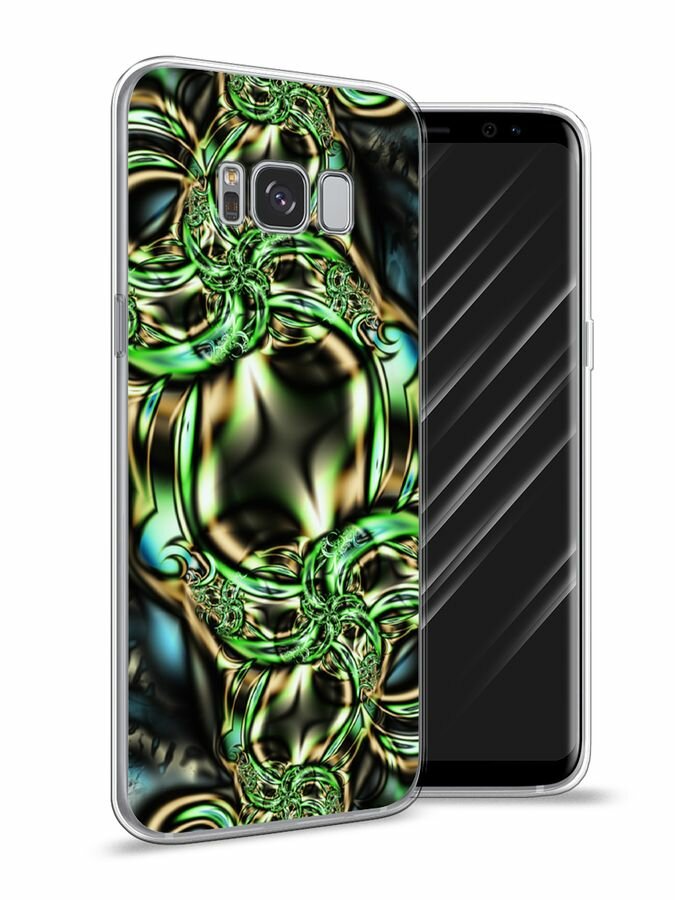 Чехол на Samsung Galaxy S8 / Самсунг Галакси С8 с принтом Абстракция 18