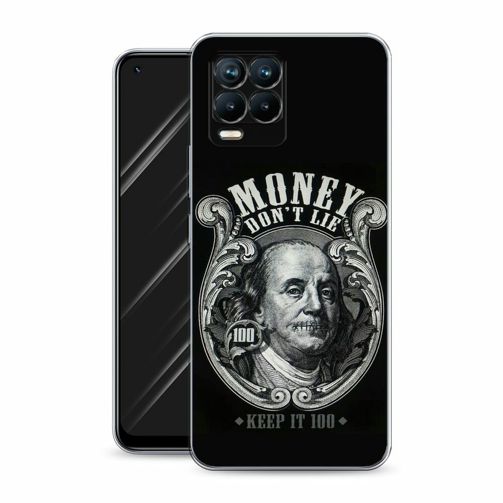 Чехол на Realme 8/8 Pro / Реалми 8/8 Про с принтом Money dont lie — фото 1