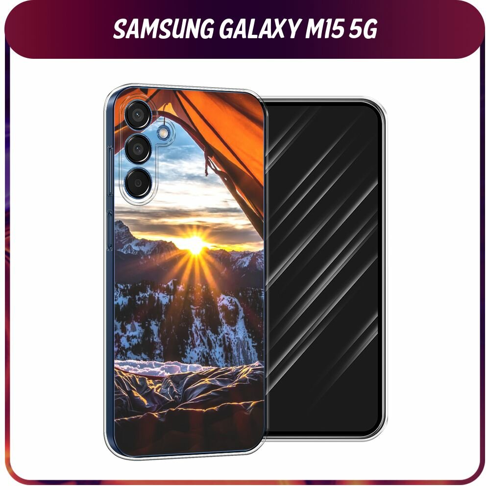 Чехол на Samsung Galaxy M15 5G / Самсунг М15 5G с принтом "Горы 7"