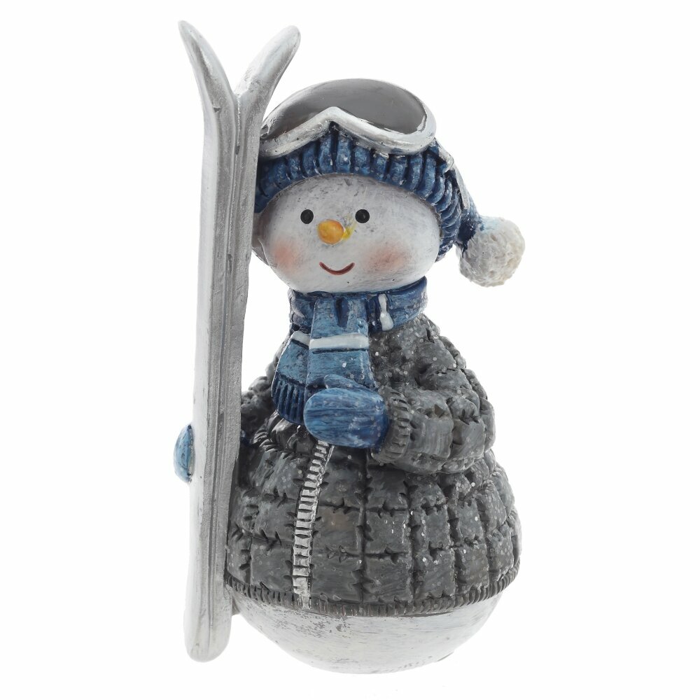 Фигурка Снеговик, 5х5х11 см KSM-825179