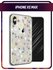 Чехол на Apple iPhone XS Max / Айфон XS Max с принтом "Россыпь цветов рисунок", ...