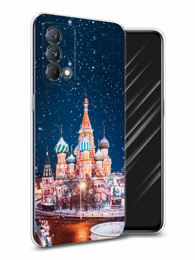 Чехол на Realme GT Master Edition / Реалми GT Мастер Эдишн с принтом "Москва 1"