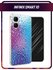 Чехол на Infinix Smart 10 / Инфиникс Смарт 10 с принтом "Капли на стекле"