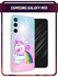 Чехол на Samsung Galaxy M16 / Самсунг Галакси М16 с принтом "Единорог какает"