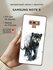 Чехол на Samsung Galaxy Note 9 / Самсунг Галакси Нот 9 с принтом "Пантера арт 3"
