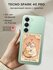 Чехол на Tecno Spark 40 Pro / Текно Спарк 40 Про с принтом "The lovers cats 2 - ...