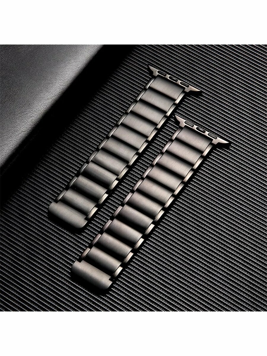 Магнитный стальной ремешок для Apple Watch Band 42мм 44мм 45мм 46мм 49мм для iwatch серии Ultra 2/Ultra SE 10 9 8 7 6 5 4 3, металл, Apple Watch 45 мм, Apple Watch 44 мм, Apple Watch SE 44 мм