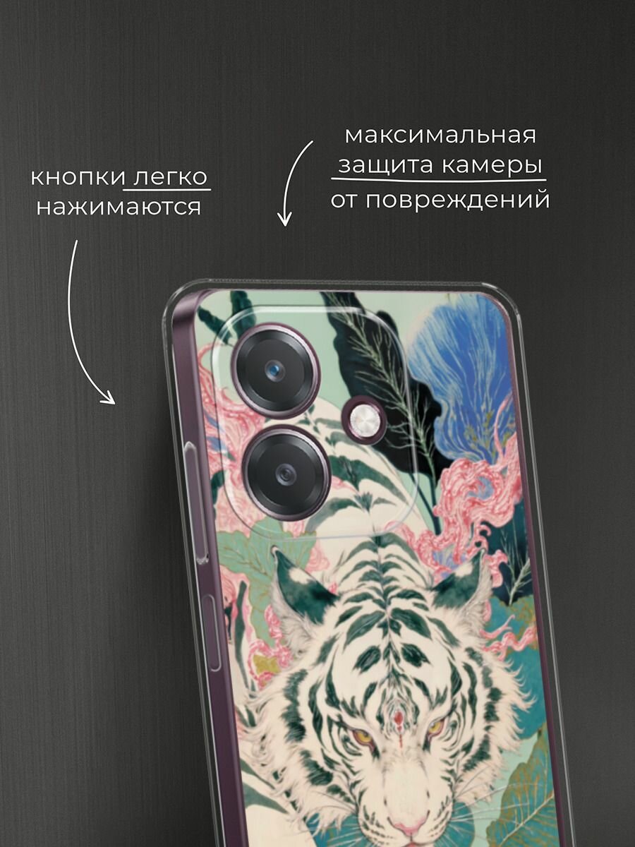 Чехол на Oppo A3/A3x / Оппо А3/A3x с принтом "Охотник" — фото 1