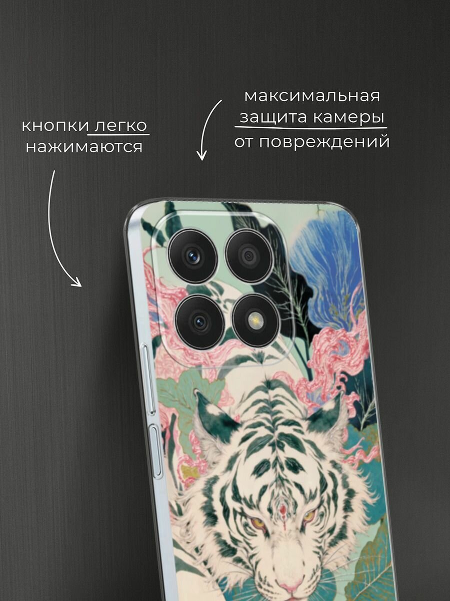 Чехол на Honor X8A / Хонор X8A с принтом "Охотник" — фото 1