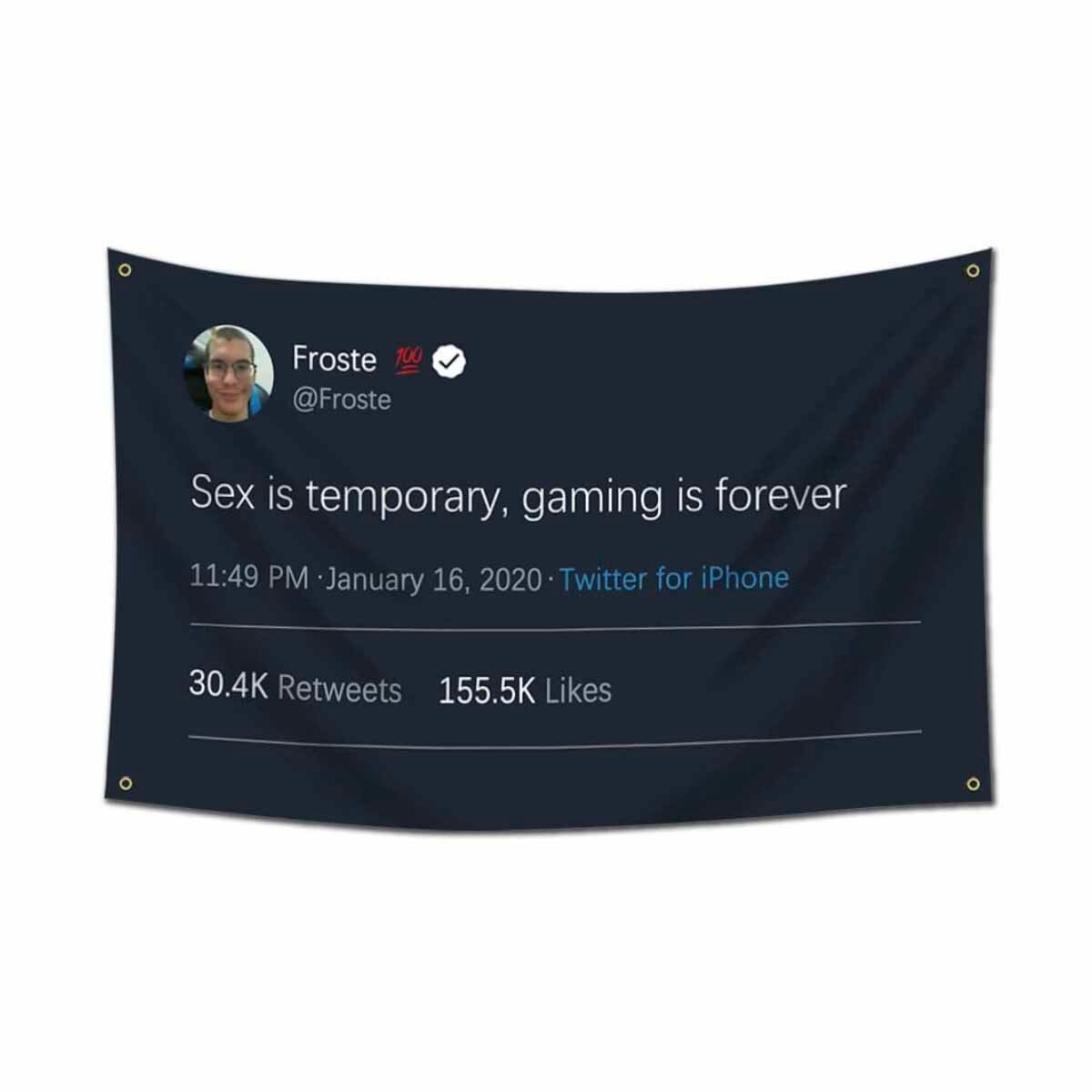 Флаг Сакс Это Временные Игры Это Навсегда Искусств Тапестри Аниме Флаг Настенное Украшение для Спальни Гостиной 90x150см