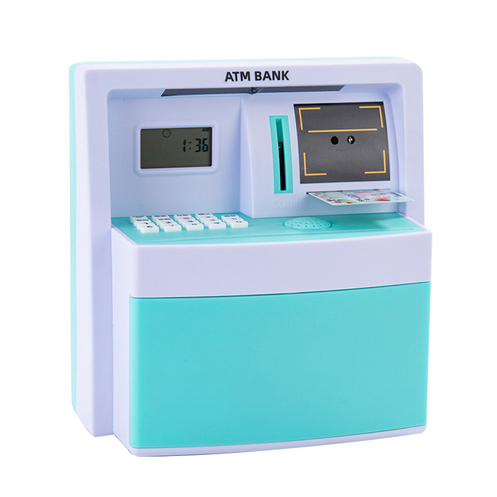 Копилки в виде банкомата с паролем для детей, монетные деньги, копилка, экономия монет, веселый подарок