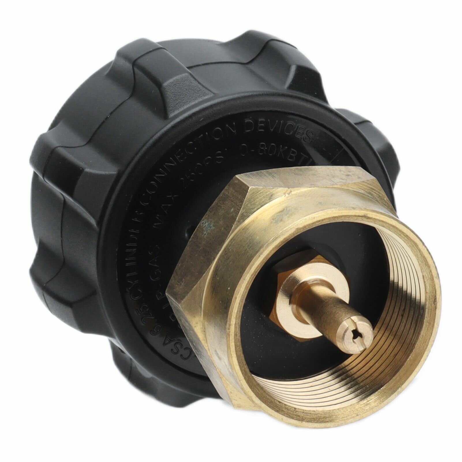 Адаптер для заправки Бак Соединитель цилиндра Регулятор газа Пропан Аксессуар клапана QCC1 POL