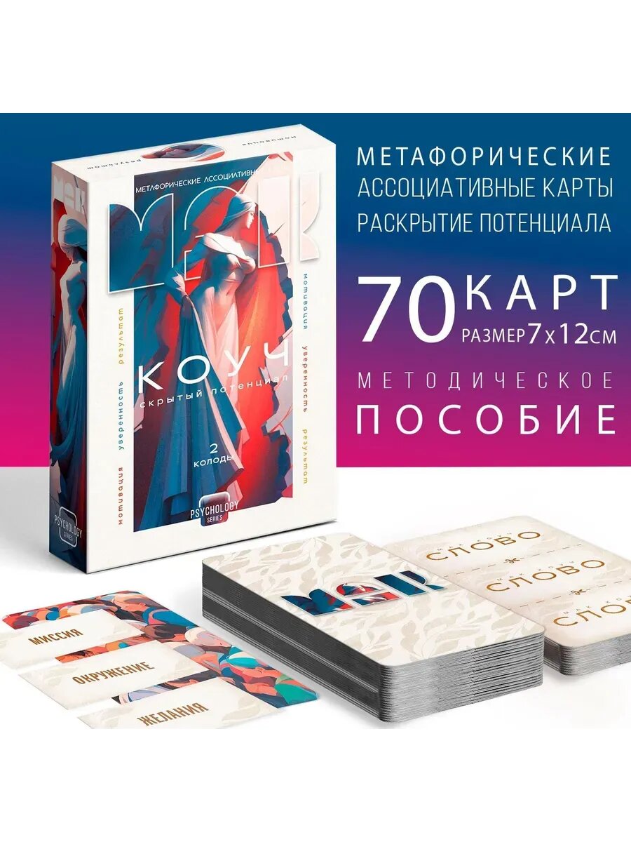 Метафорические ассоциативные карты «Коуч»