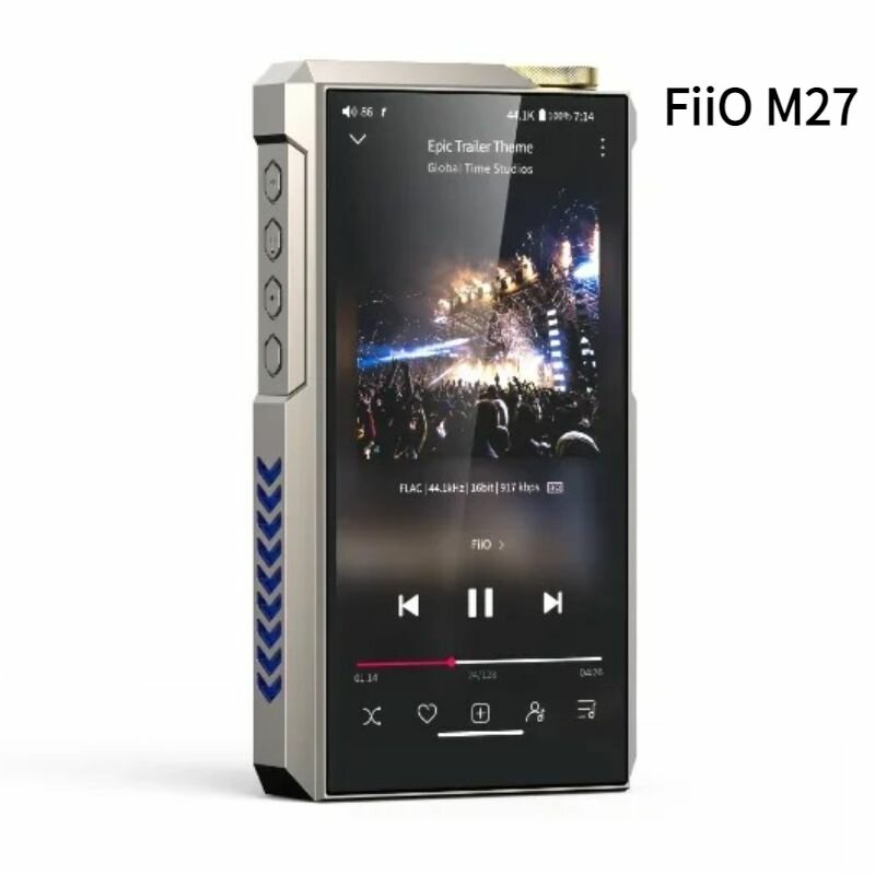 FiiO M27 Музыкальный плеер Android Intelligent 5,99"HD Bluetooth MP3-плеер без потерь