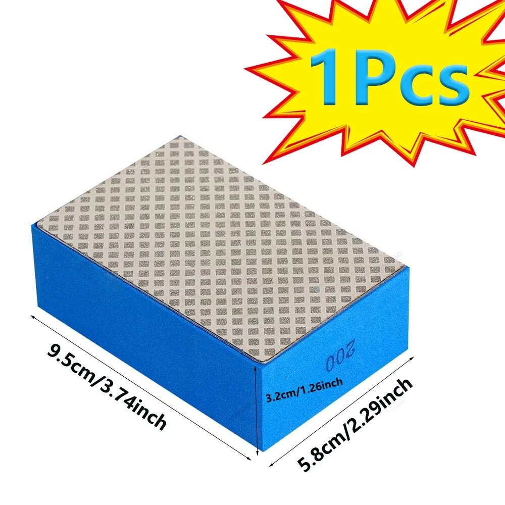 Алмазные ручные полировальные диски Colmthys 1-8 шт. 200grits 1Pcs