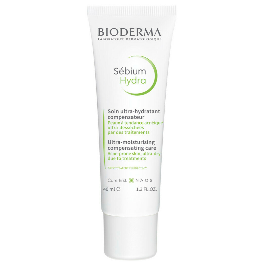 Крем Bioderma Sebium Hydra, для лица, шеи, тела, ночной уход, 40мл