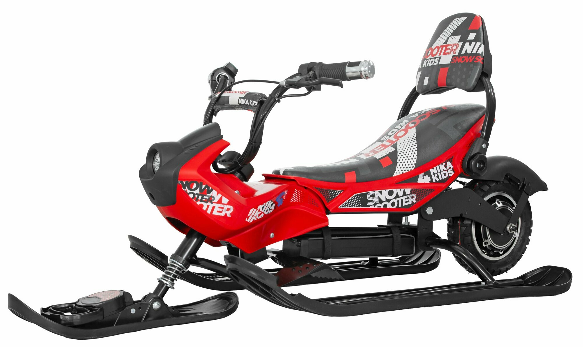 Детский электроснегокат SIMPLY GO-RACE (Красный) с дисковым тормозом