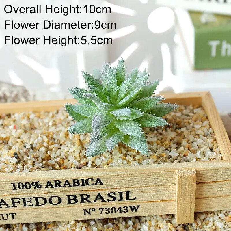 Искусственные суккуленты Wusmart BONSAI DaHao DaiCiXiaoLuHui