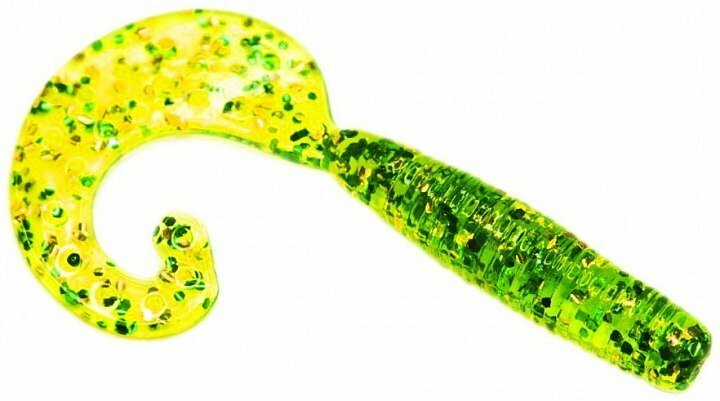 ESOX G-Tale Grub 1,5" 39 мм FK034 Watermelon LJ Приманка для рыбалки уп.12 шт