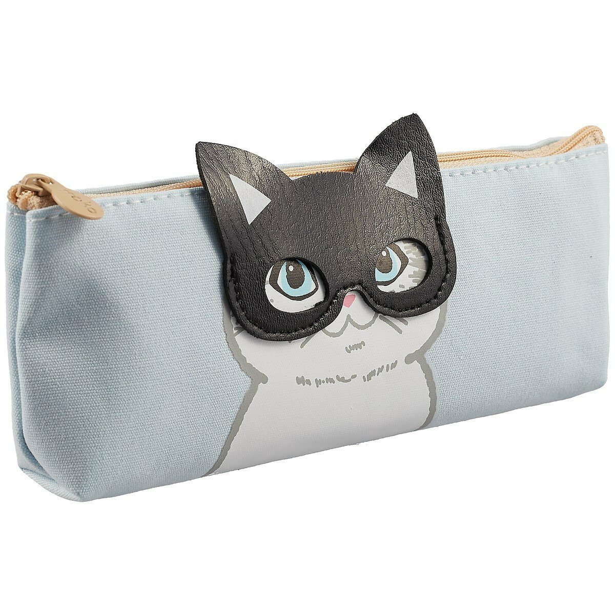 Пенал «Кот в очках», 20 х 9.5 см
