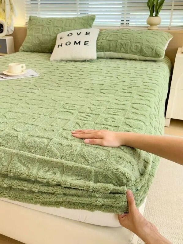 IKEA Наматрасник 140x200х28см светло-зеленый