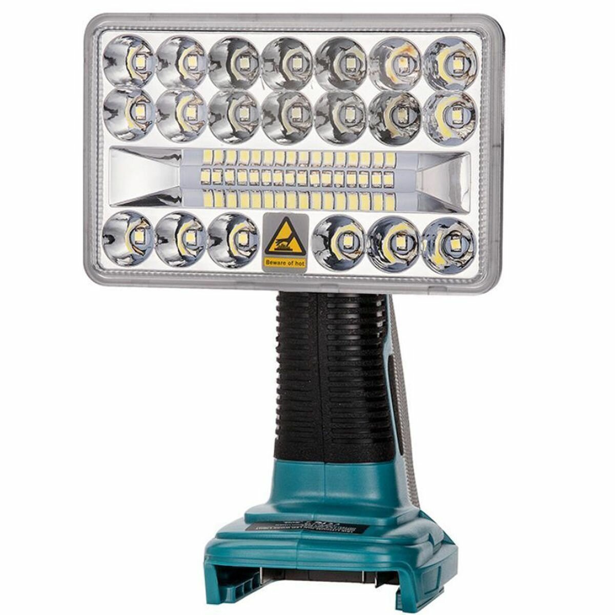 XMT25WLED-вертикальный рабочий фонарь, подходит для литий-ионного аккумулятора Makita 14,4-18 В, с разъемом USB.