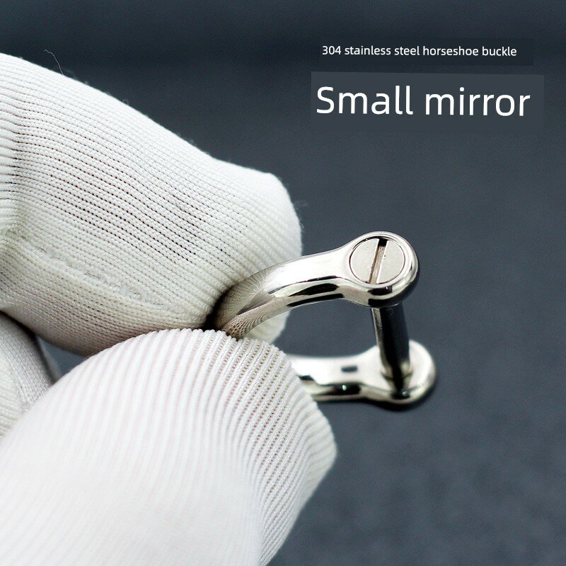 Мужская пряжка-подкова из нержавеющей стали Mercedes-Benz Audi BMW Volkswagen, автомобильный брелок, аксессуары 304,