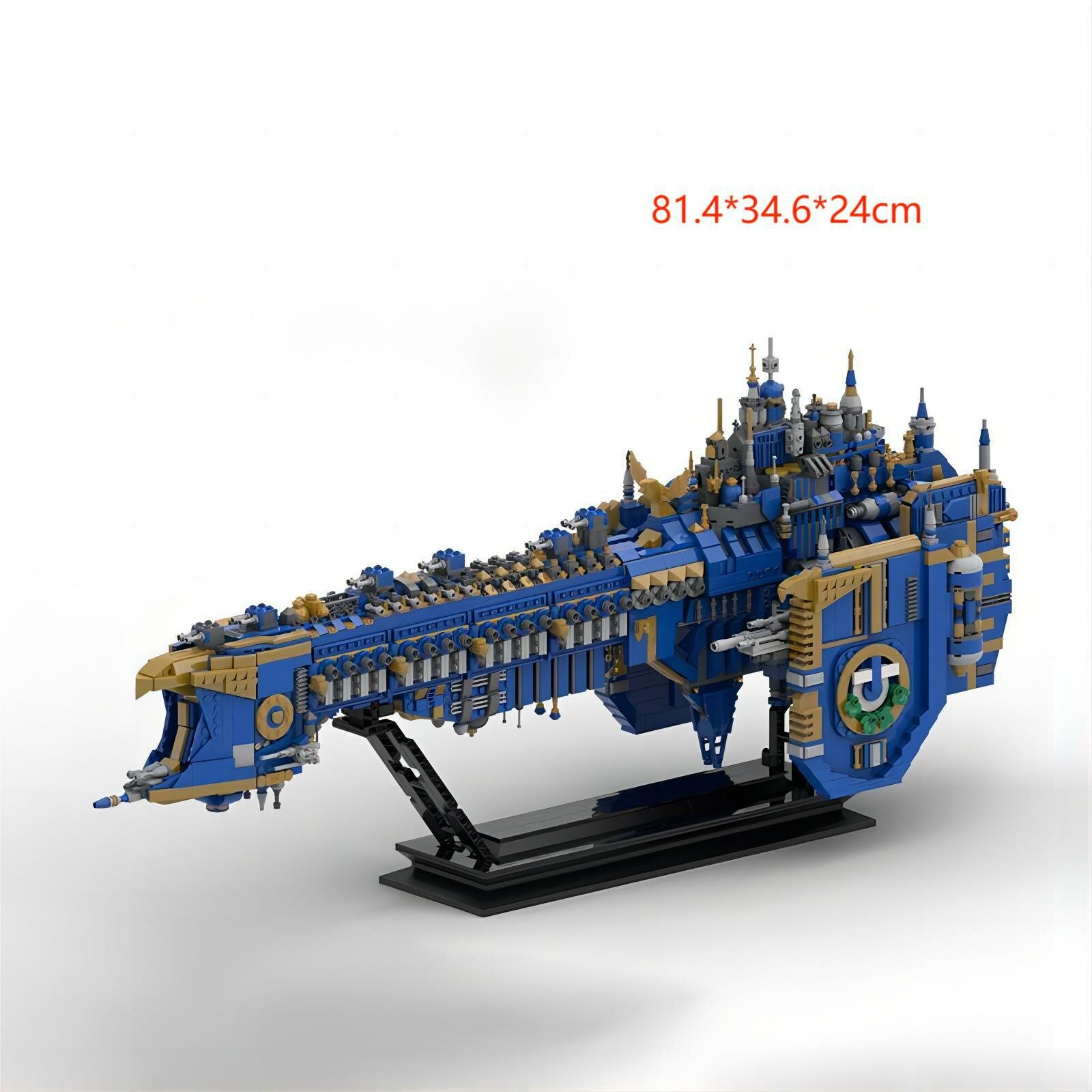 Spot MOC-160650 Warhammer 40k Macragge Honor космический корабль строительный блок модель игрушки детские украшения
