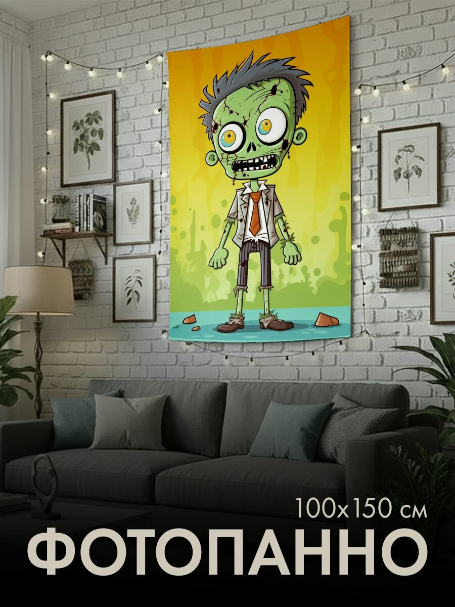 Панно тканевое PrintyFull / 100x150 см / ребенок