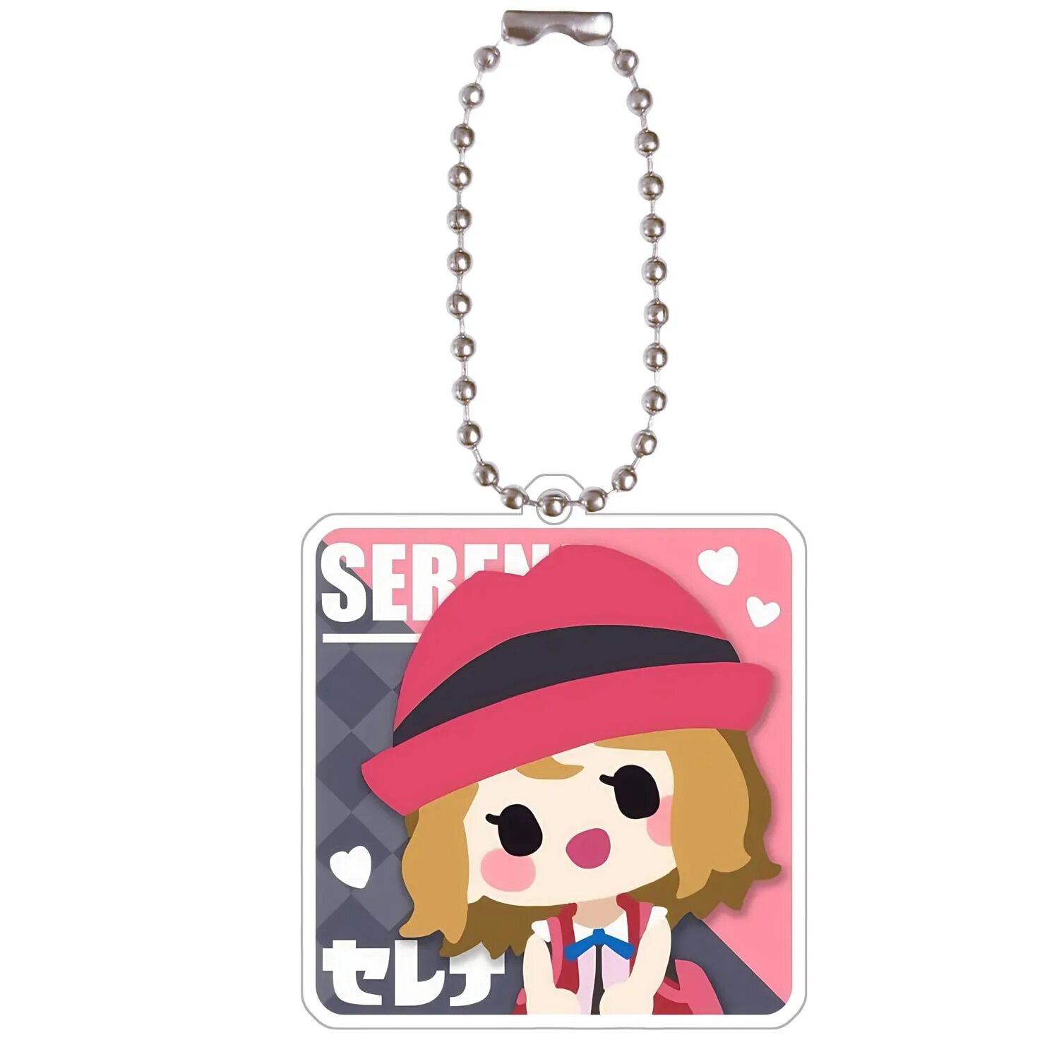 Брелок Pokemon Serena, акрил, розовый, MINISO