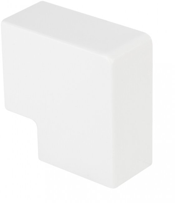 Поворот 90 гр. (40х25) (4 шт) белый EKF-Plast