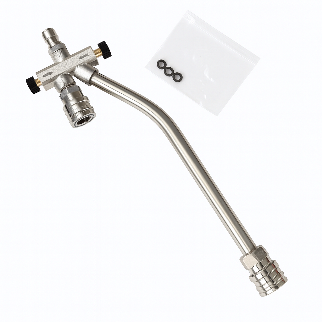 Аксессуар для минимоек- насадка быстросъемная двойная- для быстрого переключения