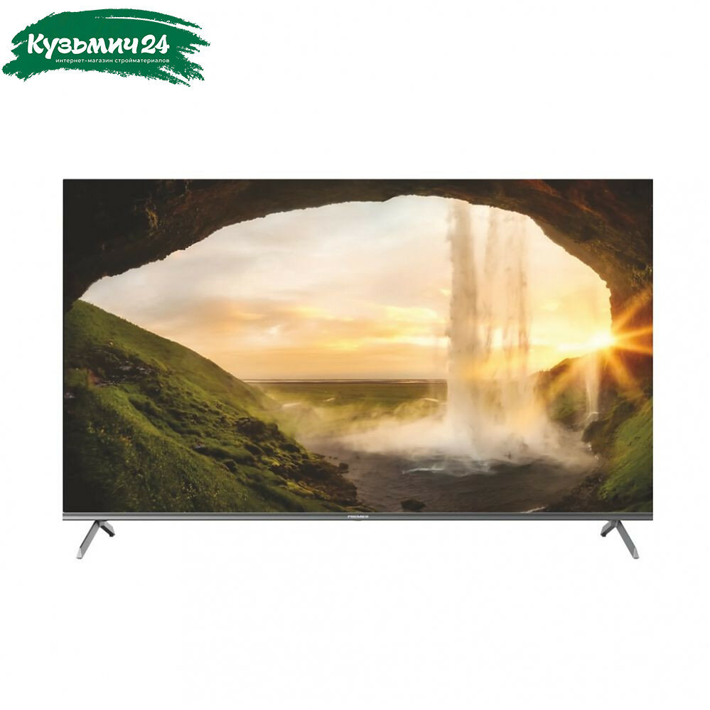 Телевизор LED 65" Premier 65PRM770USV, 4K UltraHD Smart, Android TV, черный, 1 шт.