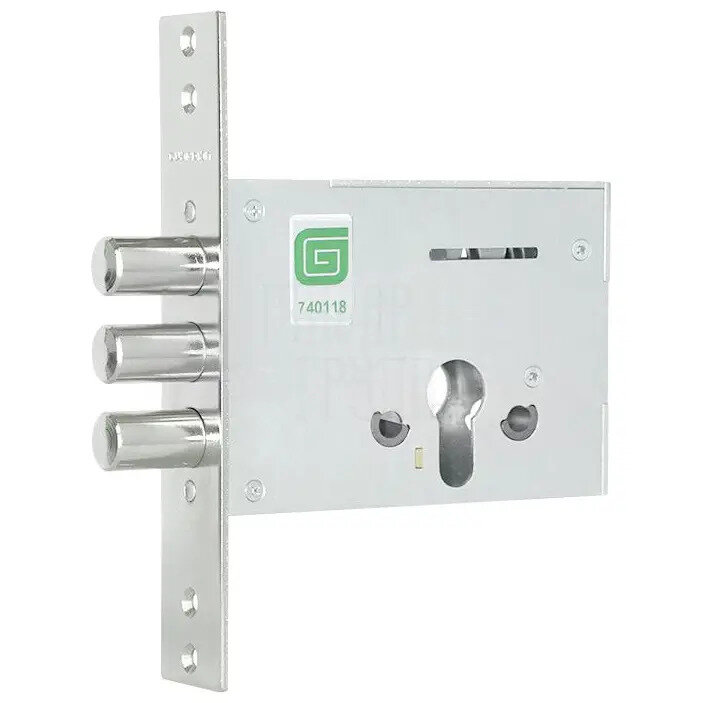 Корпус Guardian (Гардиан) врезного замка ЗВ 82.01 TERMO /128:5903/ никель