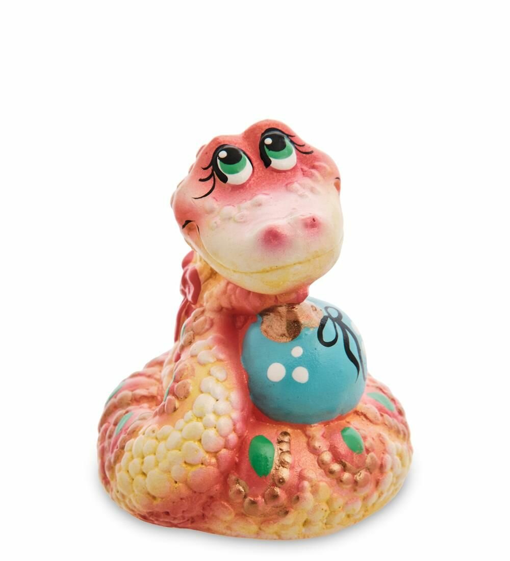 Фигурка гипсовая "Змея с шаром" A977685
