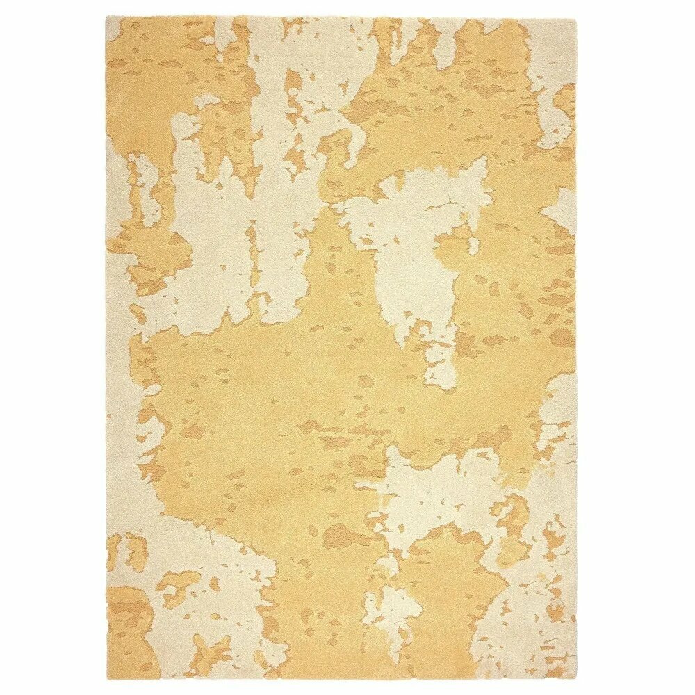 IKEA Ковер IKEA RINGKLOCKA Большой ковер, жёлто-кремовый, 160x230 см, с коротким ворсом 160x230 см