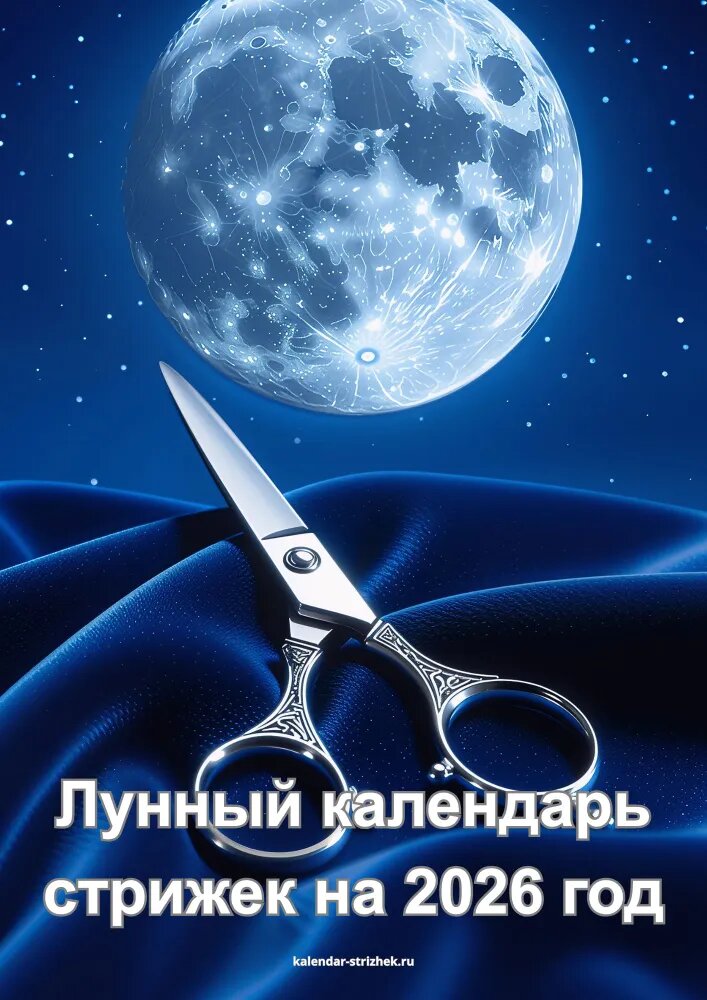 Лунный календарь стрижек 2026. Настенный перекидной, формат А4. Ваш гид по красоте и здоровью волос, идеальный подарок