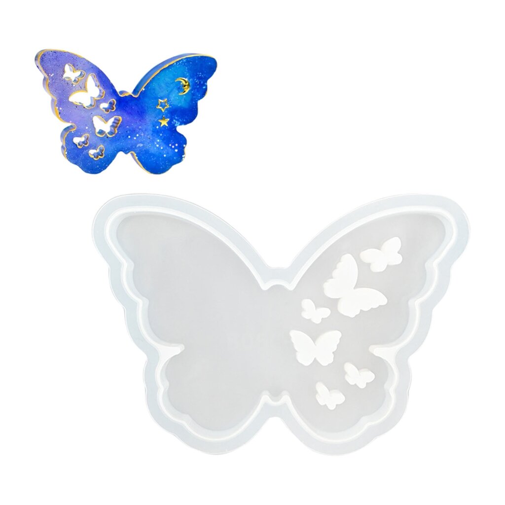 Формы Для Свечей-Бабочек Силиконовые Формы Для Орнамента Литейные Формы Для Штукатурок Формы для Эпоксидной Смолы Формы для Украшения дома