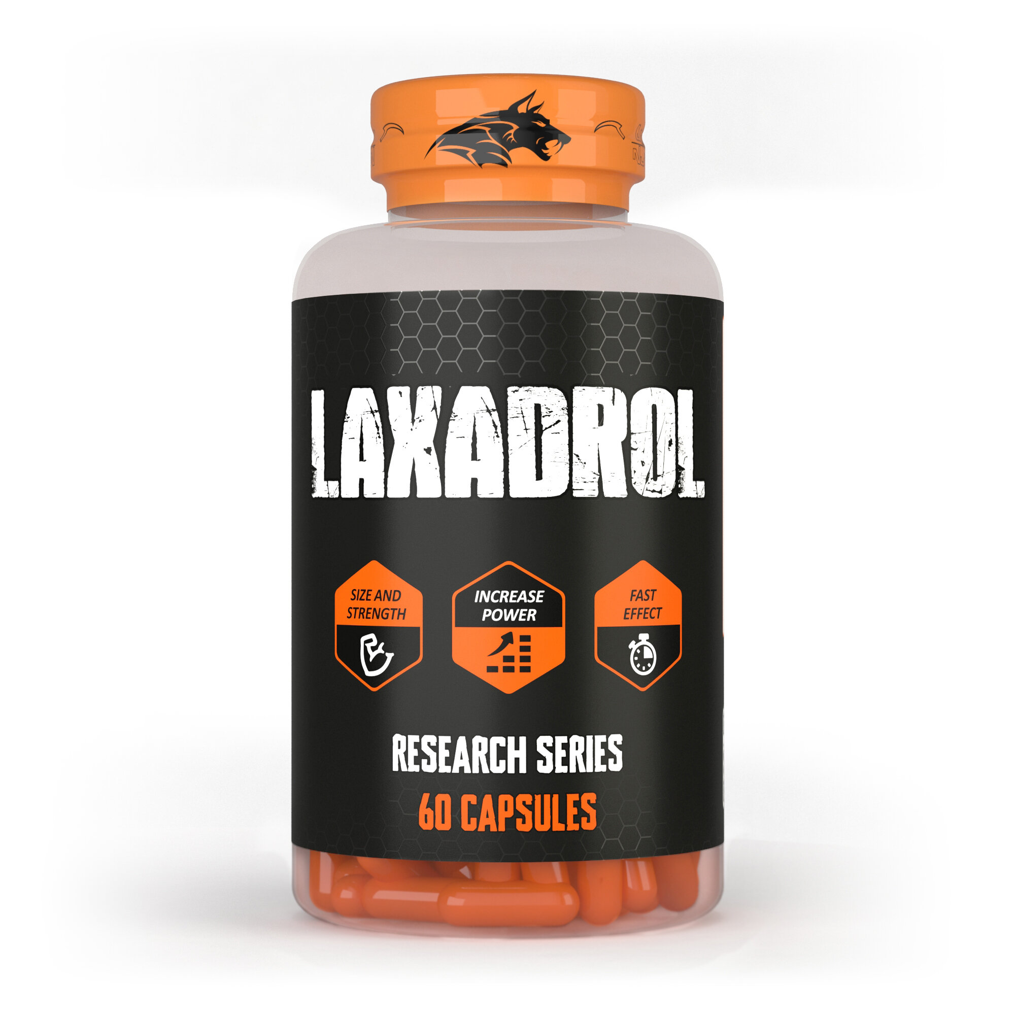 Amarok Nutrition LAXADROL Laxogenin+Turkesterone 20%- 60 капсул анаболический комплекс