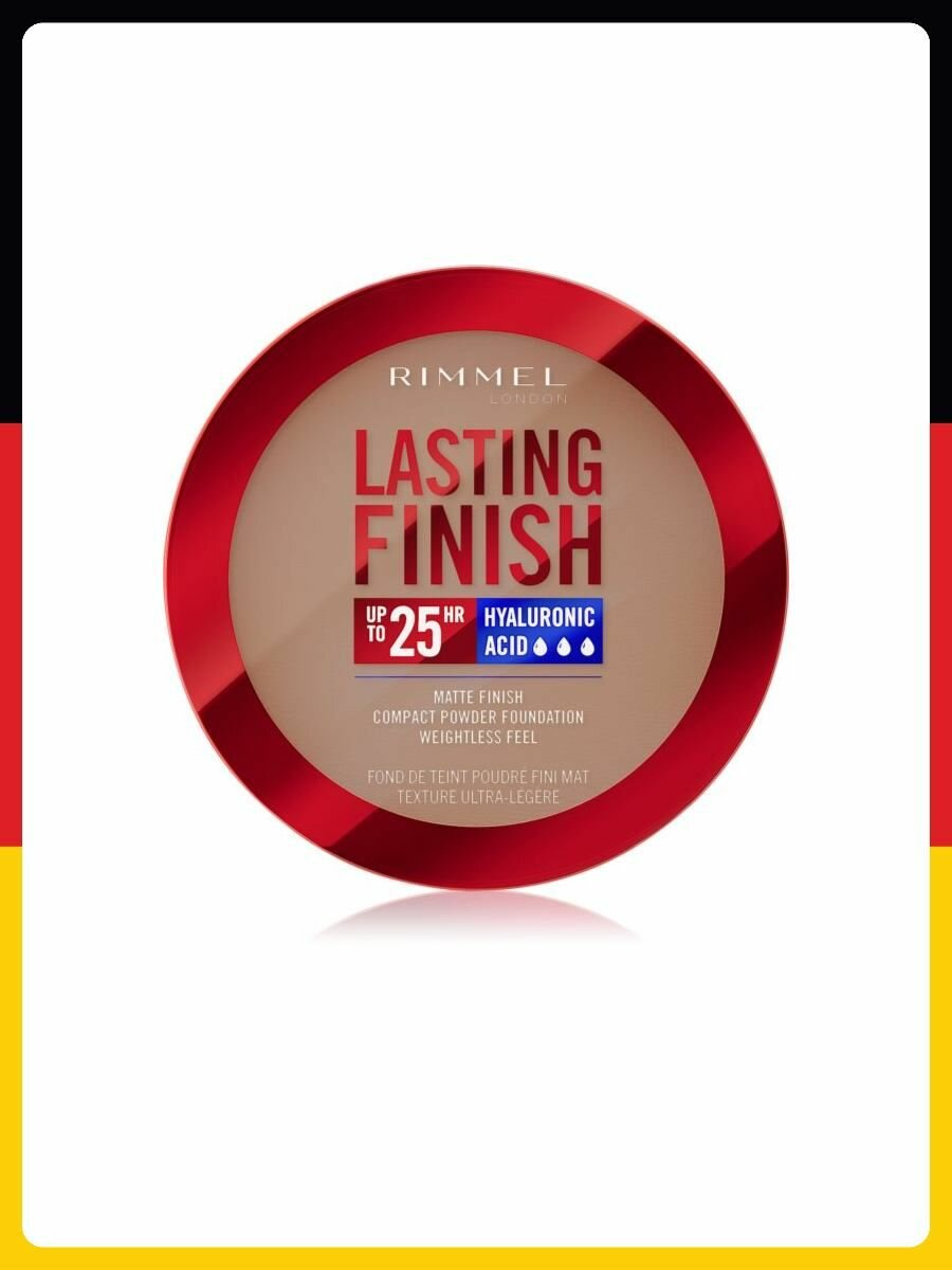 Пудра Rimmel Lasting Finish 25H Compact Powder SPF 20 011 Caramel, 7 г